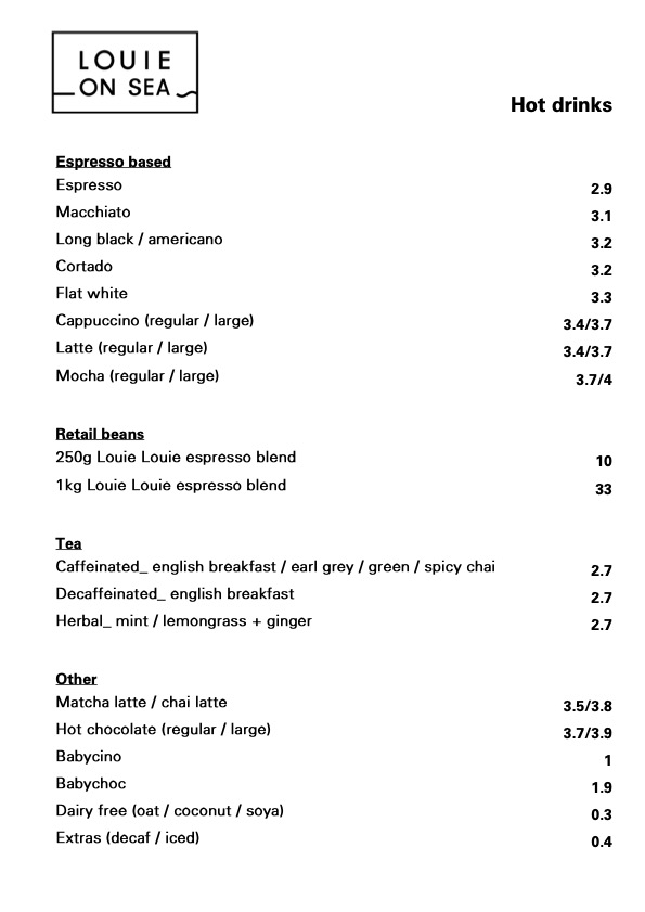 About – Louie On Sea