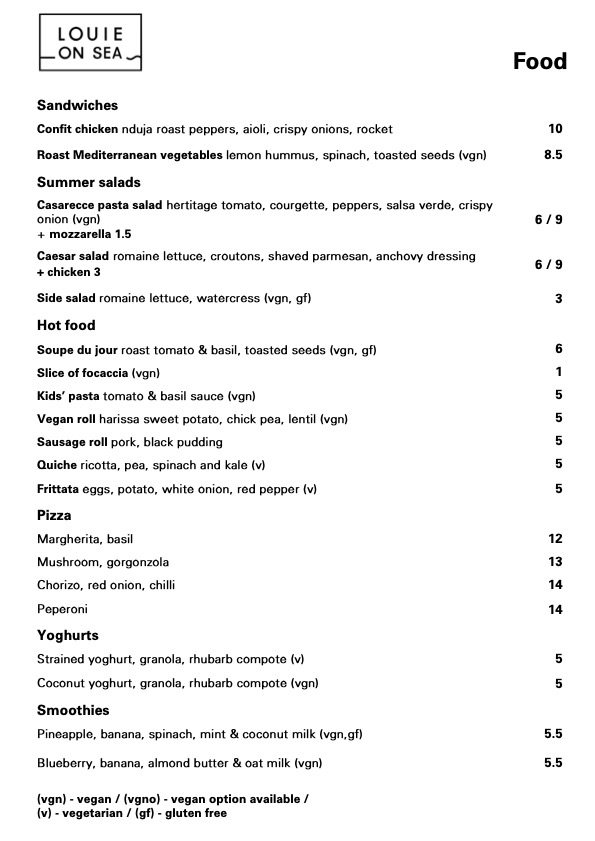 About – Louie On Sea